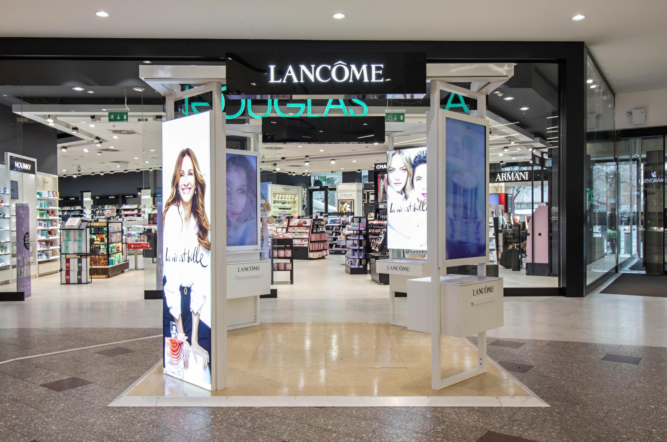 Lancôme mobile Interactive Stage | Ki-Wi Signage