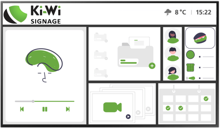 What can you do with Ki-Wi Player | Ki-Wi Signage